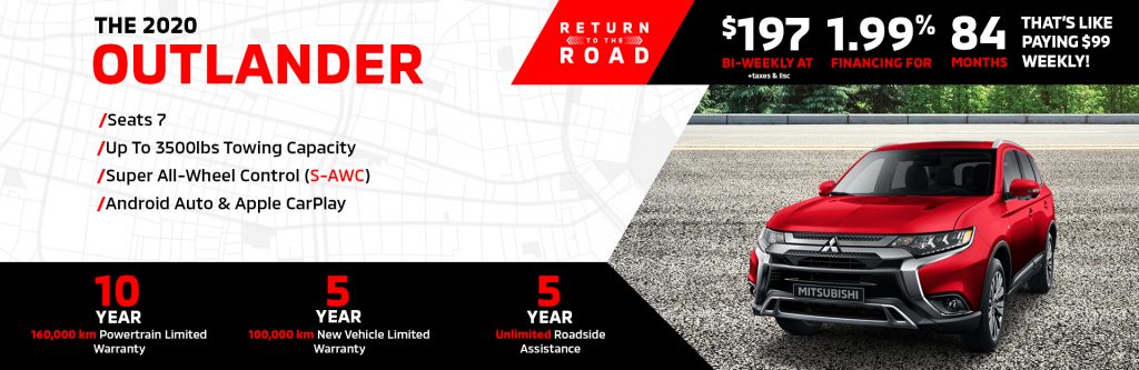 Outlander-Banner - Barrie Mitsubishi